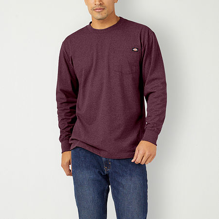 Click here for Dickies Heavyweight Heather Mens Crew Neck Long Sl... prices
