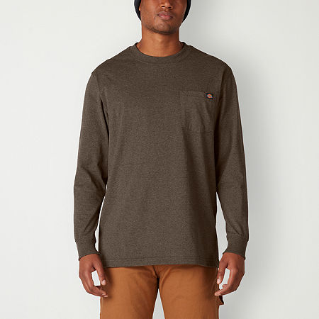 Click here for Dickies Heavyweight Heather Mens Crew Neck Long Sl... prices