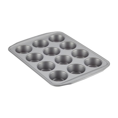 Circulon 12-Cup Non-Stick Muffin Pan, Color: Gray - JCPenney