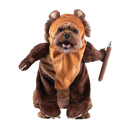 Click here for Ewok Star Wars Dog Costume  Medium  Brown prices
