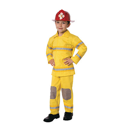 Click here for Little & Big Kid Boys Fireman Costume Set  7-8  Ye... prices