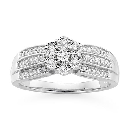 Click here for Diamond Blossom 1/5 CT.T.W. Natural Diamond Triple... prices