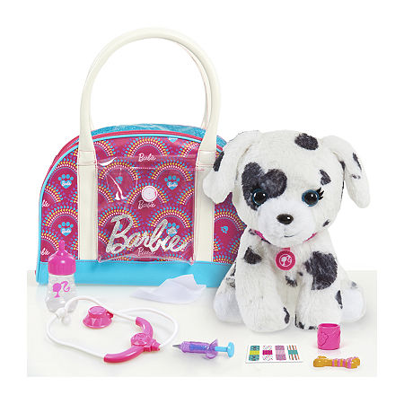 Click here for Barbie Hug & Kiss Pet Vet 9-pc. Barbie Doll  One S... prices