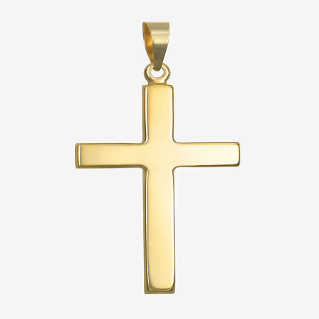 Click here for Mens 14K Gold Cross Pendant  One Size prices