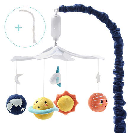 Click here for The Peanutshell Space Baby Mobile  One Size  Blue prices