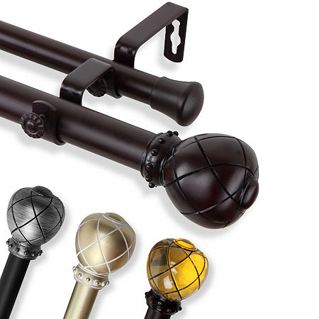 Click here for Rod Desyne Supreme 1 Adjustable Double Curtain Rod... prices