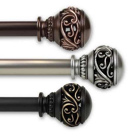 Click here for Rod Desyne Isabella 1 IN Adjustable Curtain Rod  O... prices