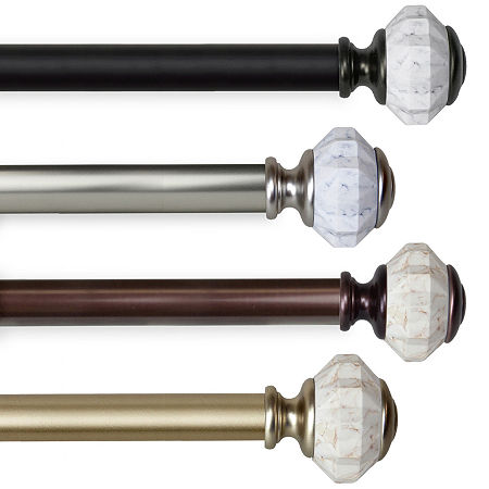 Click here for Rod Desyne Linden 1 IN Adjustable Curtain Rod  One... prices