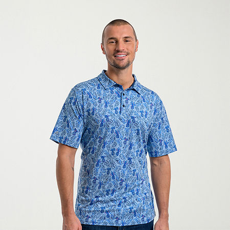 Click here for Antigua Mens Regular Fit Short Sleeve Polo Shirt... prices