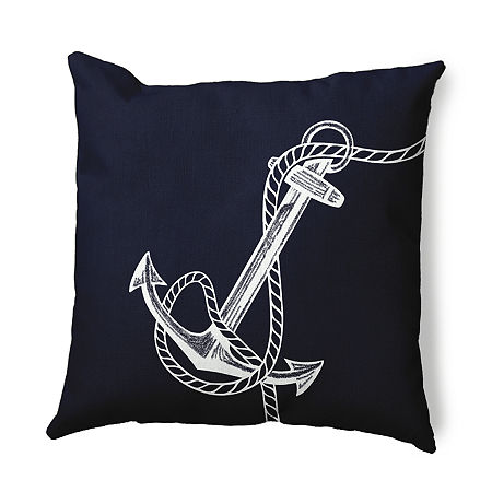 Click here for E By Design Anchored Reversible Square Throw Pillo... prices