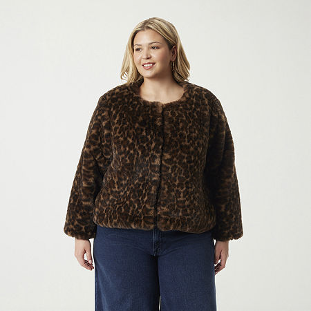 Click here for JS Jessica Simpson Womens Plus Faux Shearling Heav... prices