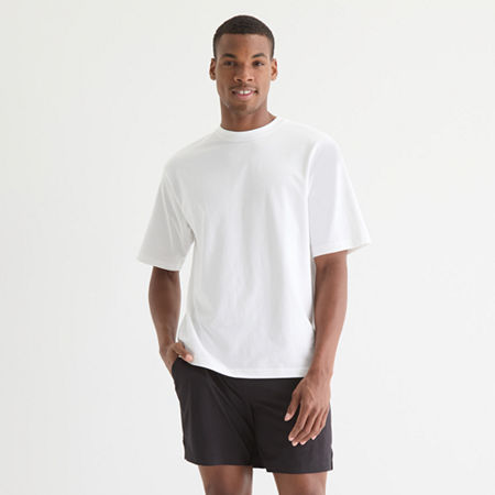Click here for Xersion Oversized Heavyweight Mens Crew Neck Short... prices