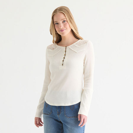 Click here for Frye and Co. Womens Henley Shirt  X-large  White prices