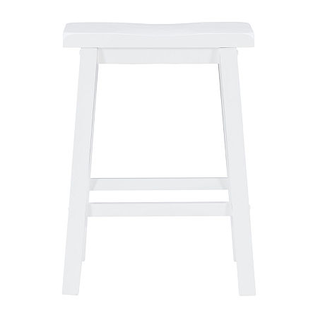 Click here for Barberry Counter Height Stool in Pure White  One S... prices