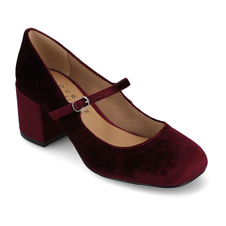Click here for Journee Collection Okenna Womens Square Closed Toe... prices