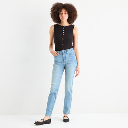 Click here for a.n.a Womens Tall High Rise Slim Fit Jean  16 Tall... prices