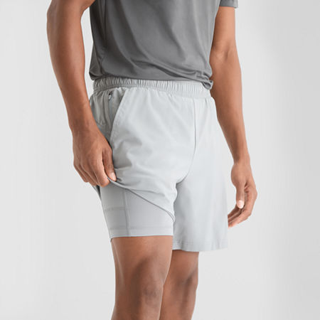 Click here for Xersion 2-In-1 Mens 6 Running Short  X-large  Gray prices