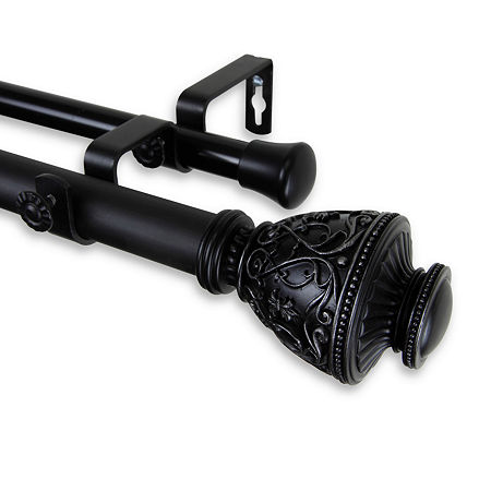 Click here for Rod Desyne Veda 1 Double Adjustable Curtain Rod  O... prices