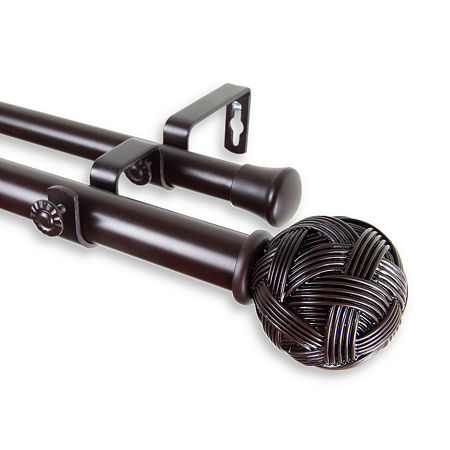 Click here for Rod Desyne Twine 1 Double Adjustable Curtain Rod... prices