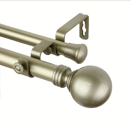 Click here for Rod Desyne Globe 1 Adjustable Double Curtain Rod... prices