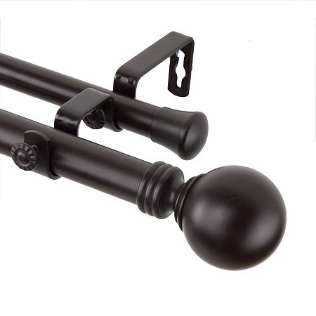 Click here for Rod Desyne Globe 1 Adjustable Double Curtain Rod... prices