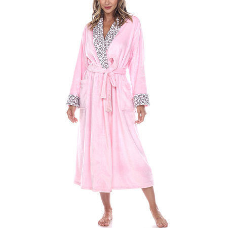 Click here for Plus Size White Mark Leopard Cozy Lounge Robe prices
