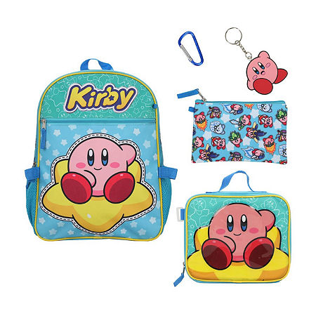 Click here for Kirby 5-Piece Set: 16" Backpack  Lunchbox  Ut... prices