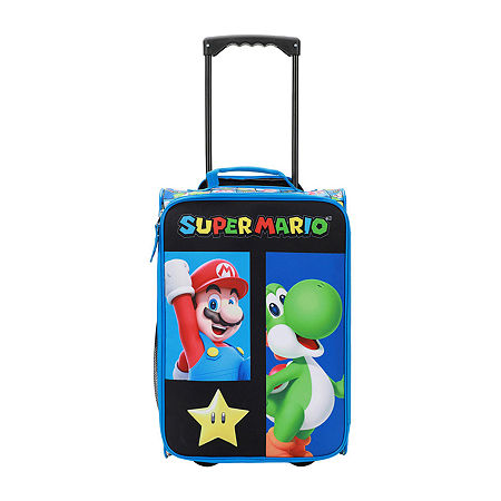 Click here for Super Mario Bros Mario & Yoshi Blue 18in Pilot Cas... prices
