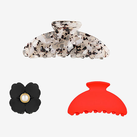 Click here for Bijoux Bar Floral 3-pc. Hair Clip  One Size  Multi... prices