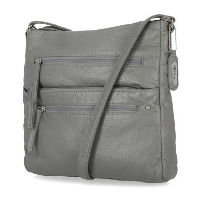 Multi Sac Lorraine Large Crossbody Bag, Color: Gray - JCPenney