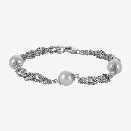 Click here for Cultured Freshwater Pearl Sterling Silver Station... prices