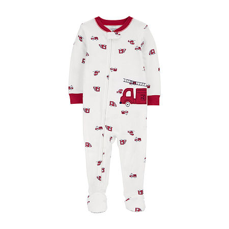 Click here for Carters Toddler Boys Rib Crew Neck Long Sleeve Foo... prices