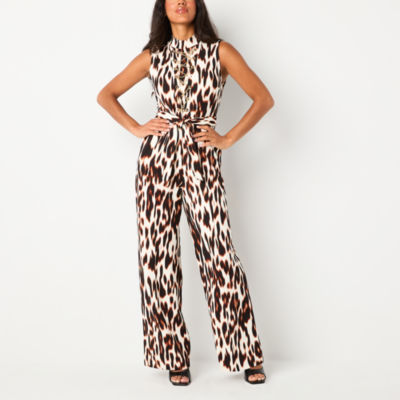 Bold Elements Chain Lace Up Jumpsuit Womens Sleeveless Jumpsuit - JCPenney