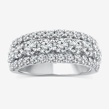 Click here for (G / Si1-Si2) Womens 2 1/4 CT. T.W. Lab Grown Whit... prices