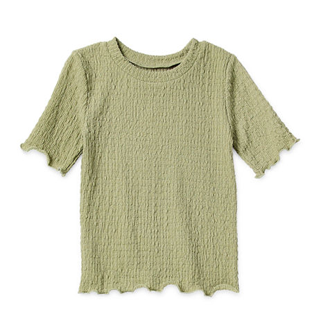 Click here for Okie Dokie Toddler & Little Girls Round Neck Short... prices