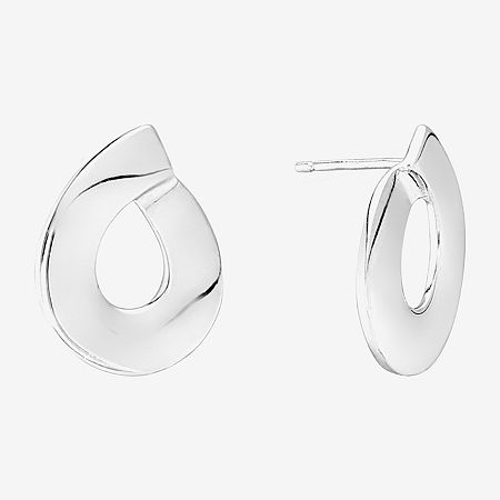 Click here for Womens Sterling Silver Drop Earrings  One Size prices