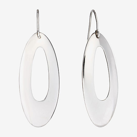 Click here for Womens Sterling Silver Drop Earrings  One Size prices