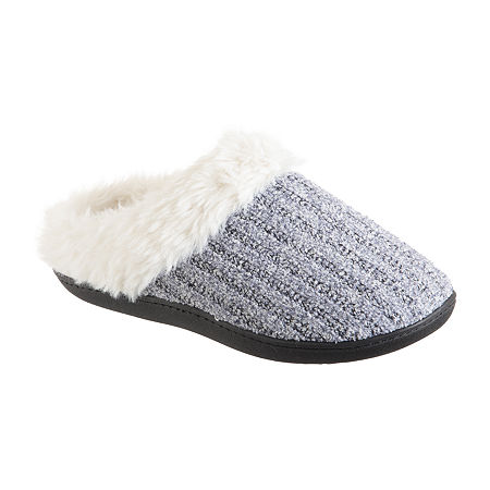 Click here for Isotoner Womens Slip-On Slippers  8-9  Blue prices
