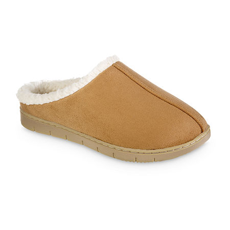Click here for Isotoner Womens Slip-On Slippers  8-9  Beige prices