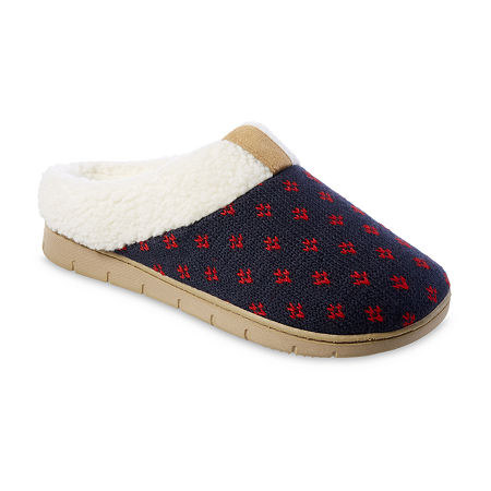 Click here for Isotoner Womens Slip-On Slippers  8-9  Blue prices