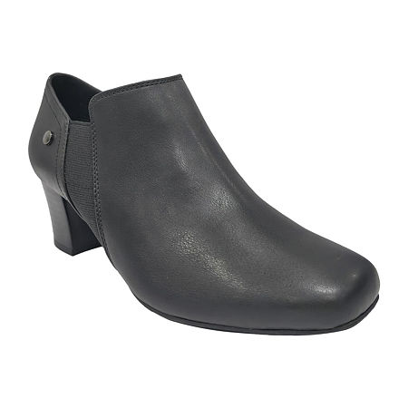 Click here for east 5th Womens Rossi Stacked Heel Booties  12 Med... prices