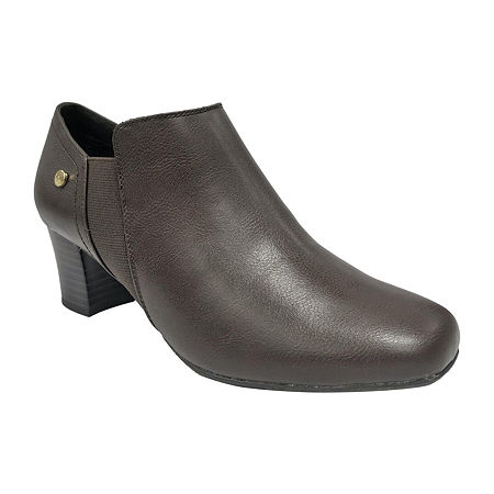 Click here for east 5th Womens Rossi Stacked Heel Booties  12 Med... prices