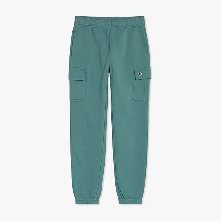 Click here for Girls (7-16) Champion(R) Solid Cargo Jogger Sweatp... prices