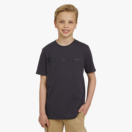 Click here for Champion Big Kid Boys Crew Neck Short Sleeve Regul... prices