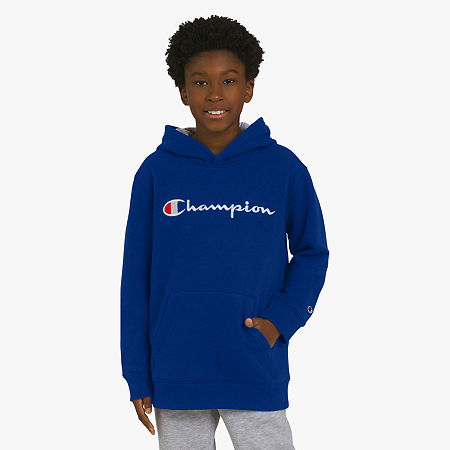 Click here for Champion Big Boys Signature Pullover Hoodie - Surf... prices