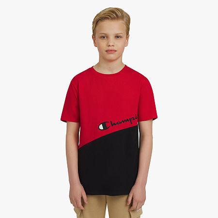 Click here for Champion Big Kid Boys Crew Neck Short Sleeve Regul... prices