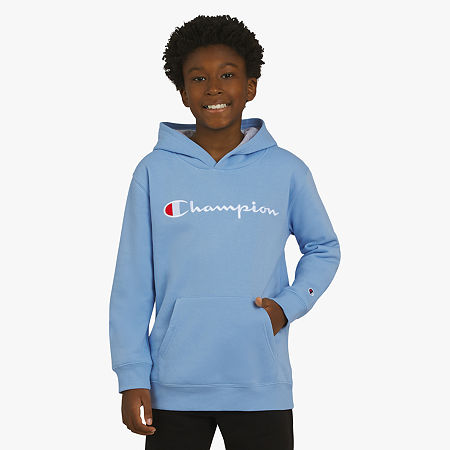 Click here for Champion Big Kid Boys Long Sleeve Embroidered Flee... prices
