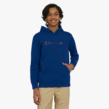 Click here for Champion Big Kid Boys Long Sleeve Fleece Active Ho... prices
