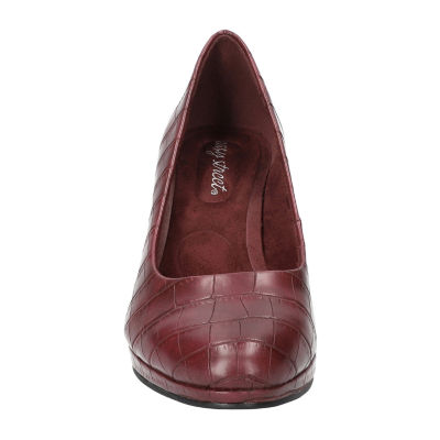 Easy Street Equinox Womens Round Stiletto Heel Pumps - JCPenney