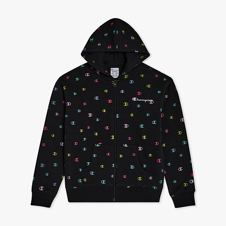 Click here for Girls (7-16) Champion(R) Colorful Emblem Hooded Ja... prices